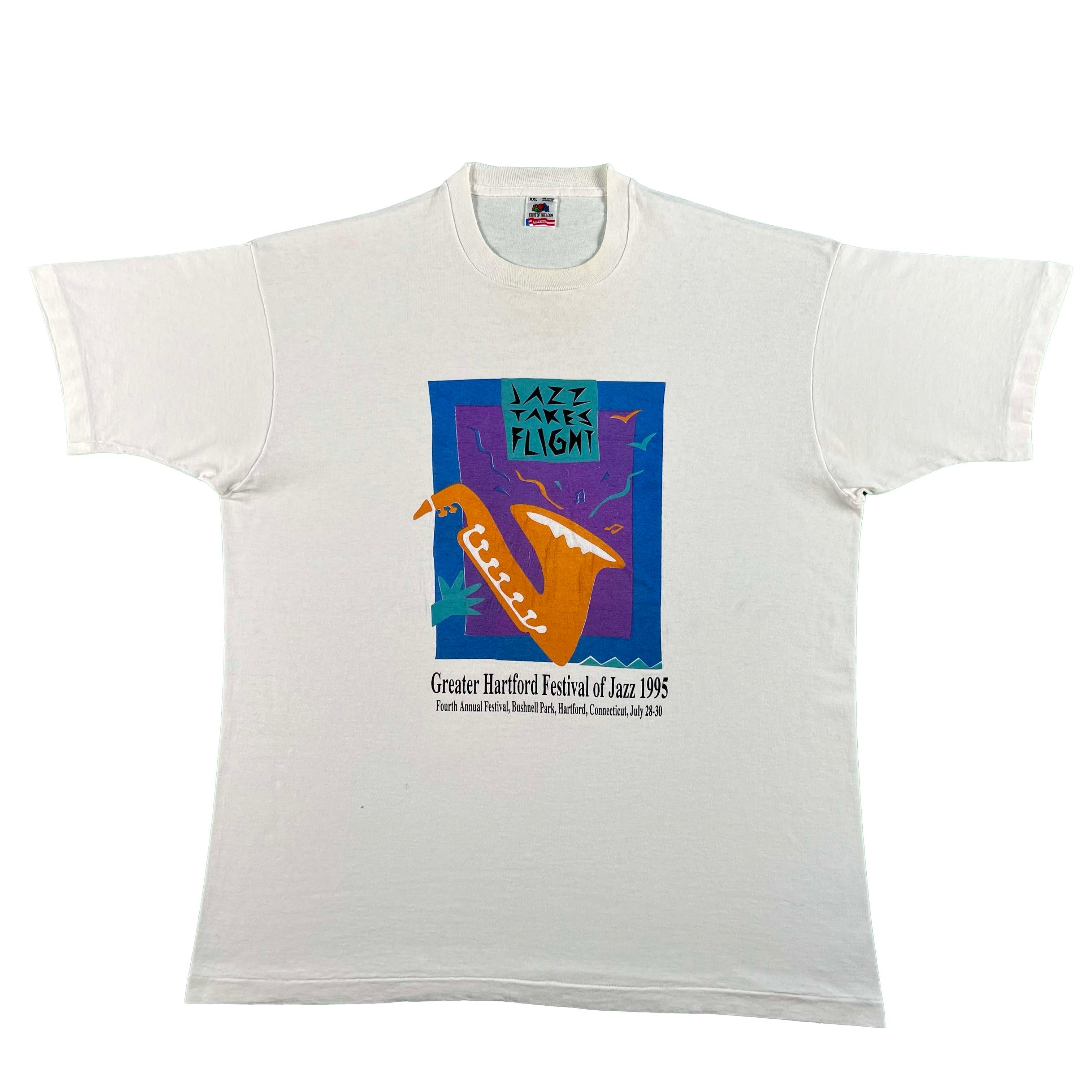 90s Greater Hartford Festival of Jazz Tee- XL – Plum Garments