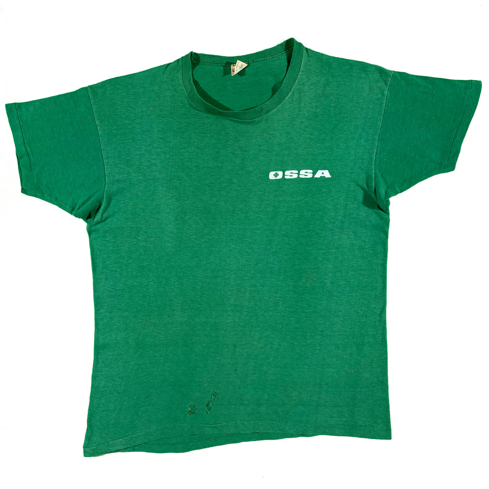 70s Champion Blue Bar Sun Faded Tee-M – Plum Garments