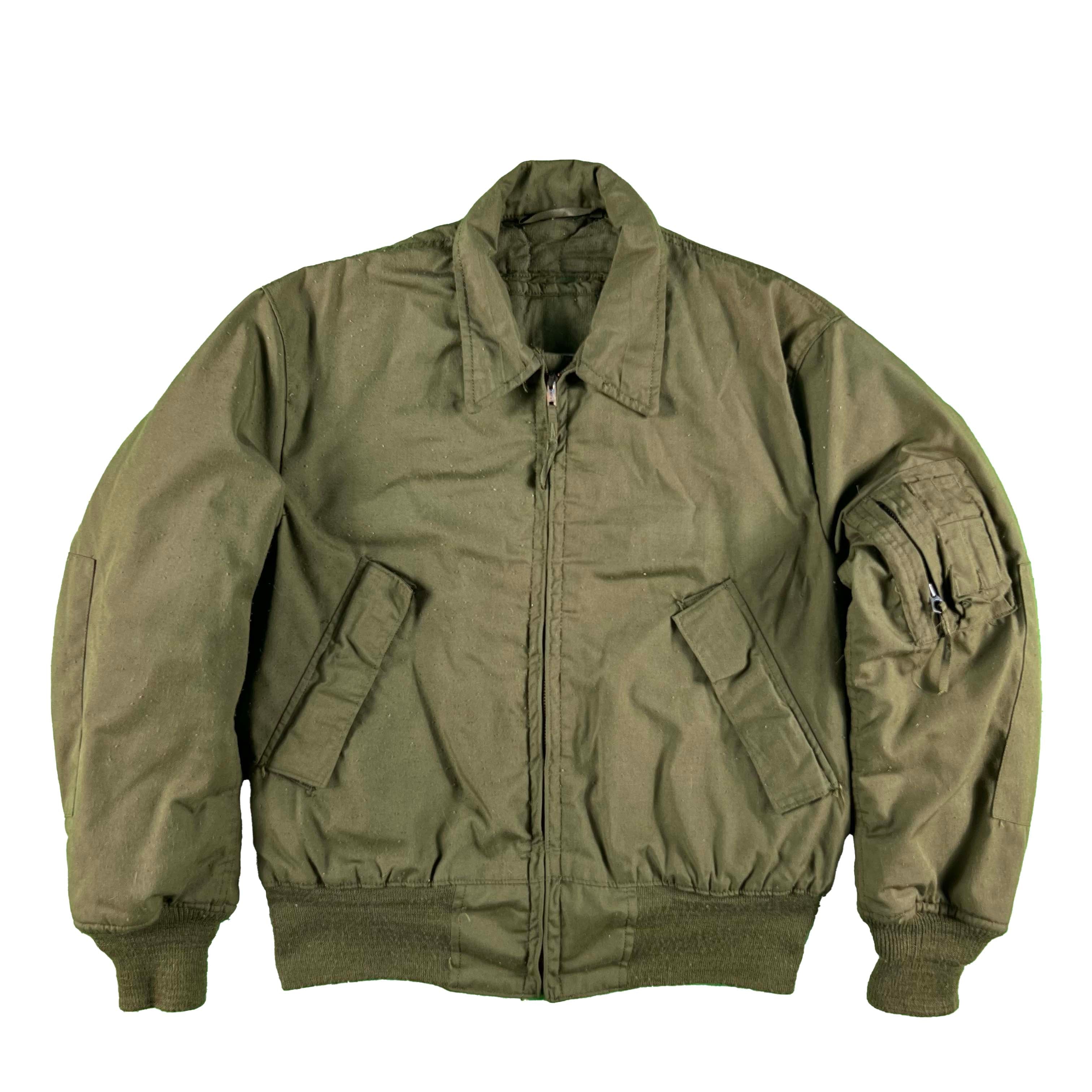 80s U.S. Army Cold Weather Bomber Jacket- M – Plum Garments