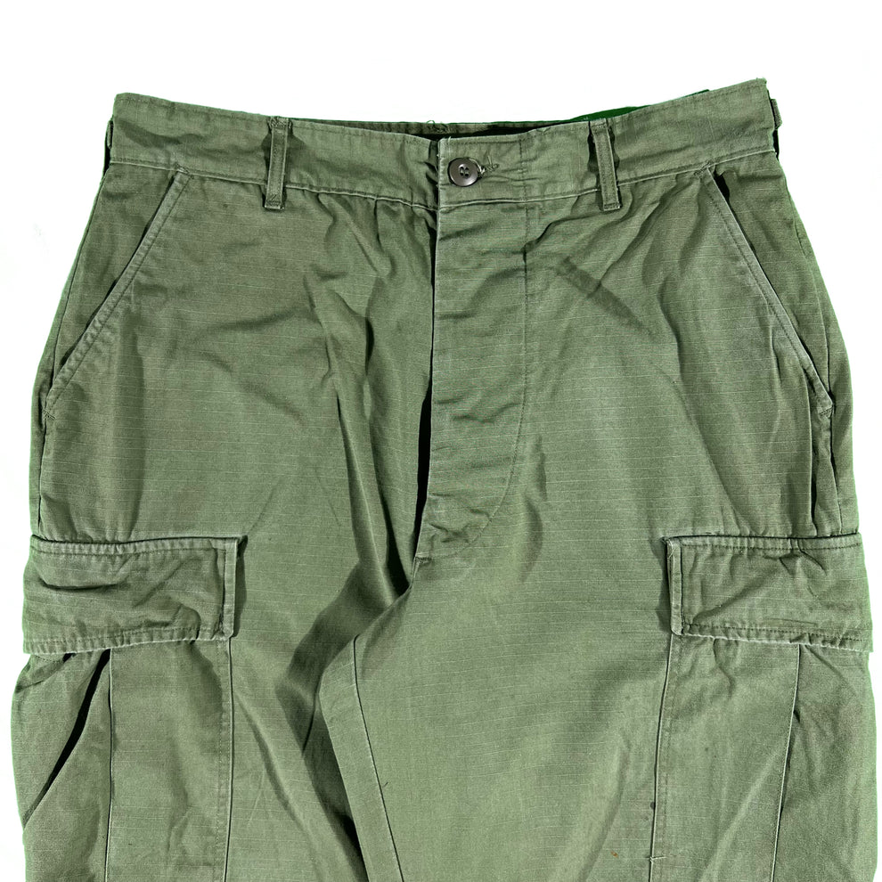 60s OG 107 Ripstop Poplin Baggy Cargo Pants- 33"-35"x30.5 – Plum Garments