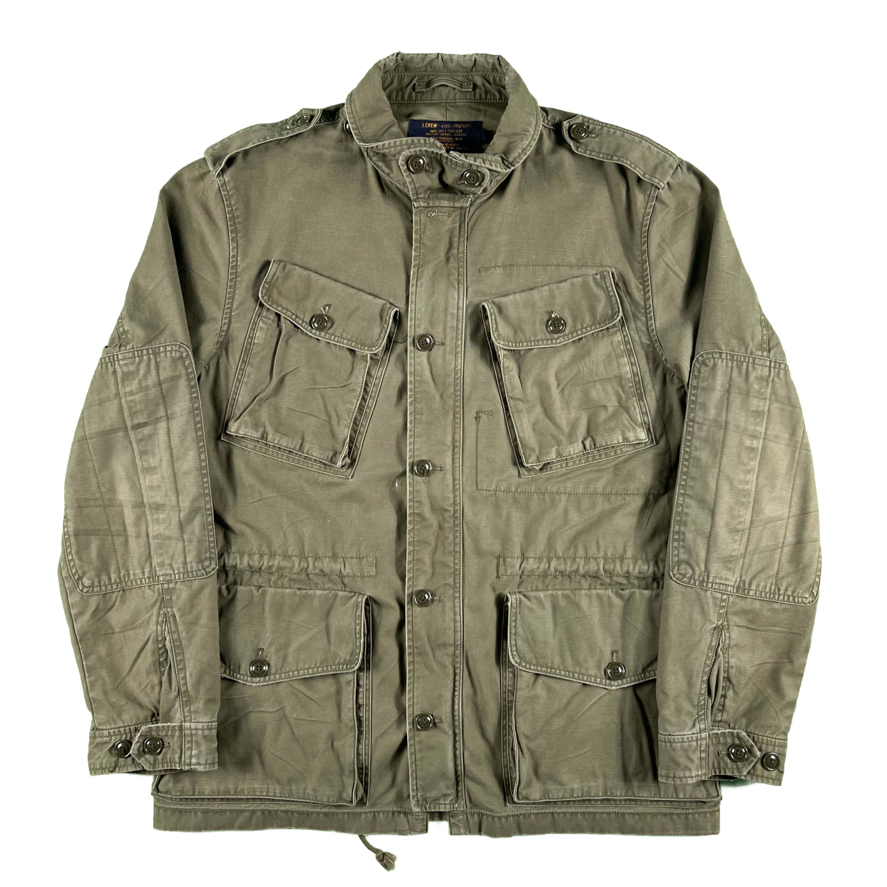 J.Crew Army M65 Style Field Jacket- XL – Plum Garments